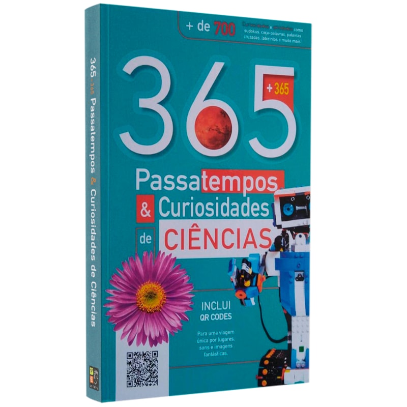 365 Passatempos & Curiosidades de Ciências | Inclui QR Codes