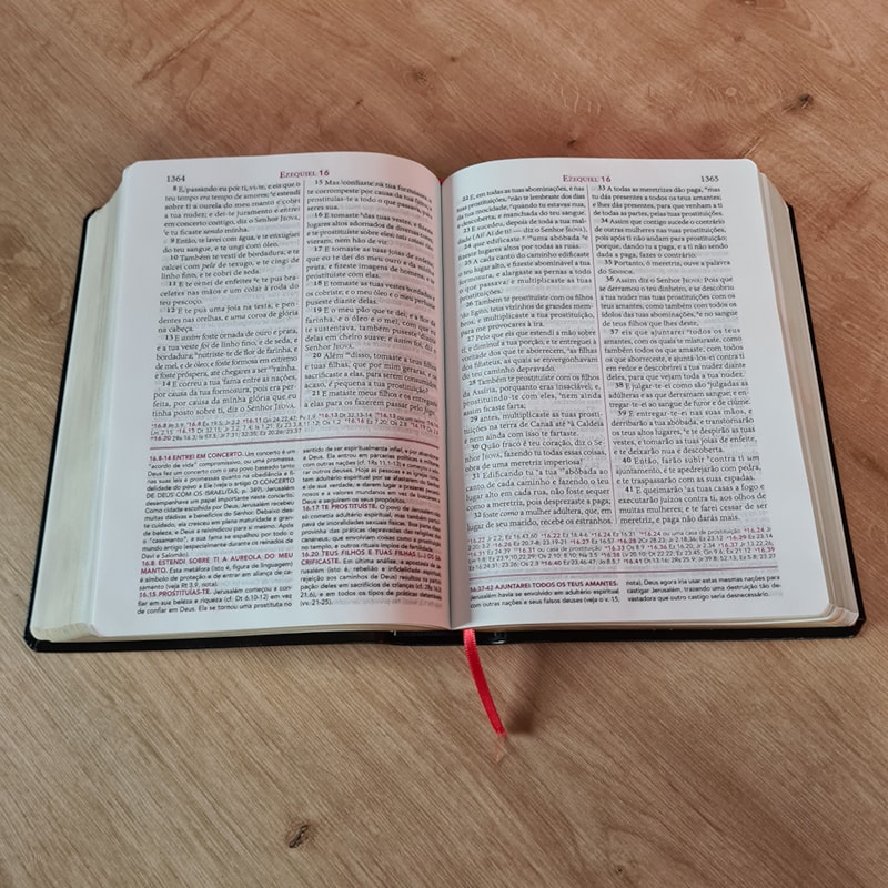 Bíblia de Estudo Pentecostal | Edição Global | ARC | Letra Grande ...