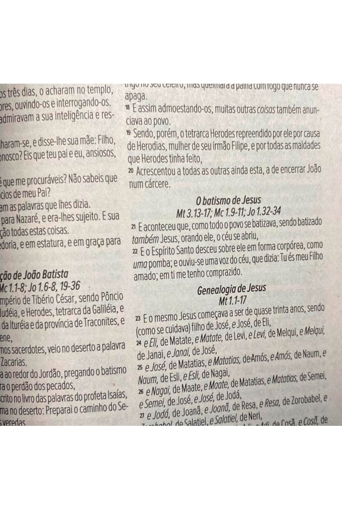 Bíblia Sagrada Cruz | ARC | Letra Normal | Capa Brochura