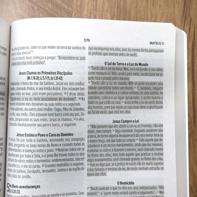 Bíblia Sagrada Lettering | NVI | Letra Normal | Capa Brochura