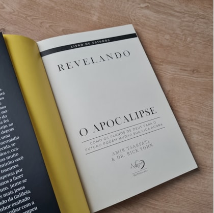 Revelando o Apocalipse | Livro de Estudo | Amir Tsarfati e Dr. Rick Yohn